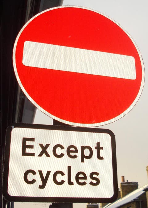 Almost getting run over while crossing a road, as certain cyclists feel ...